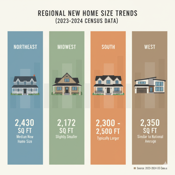 Average Home Size In The U.S. in 2025 | Imagtor
